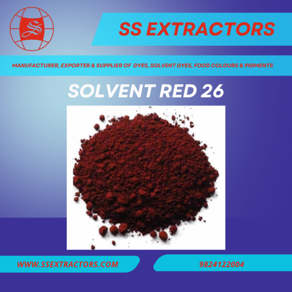 Solvent Red 26 – S.S. EXTRACTORS